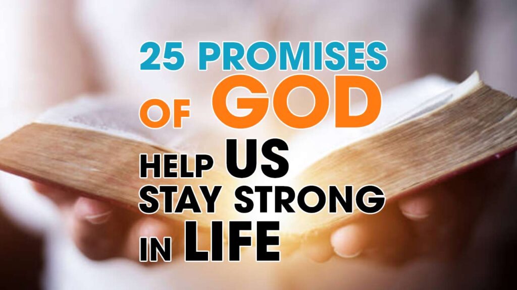 25 Powerful Promises Of God To Help Us Stay Strong In Life
